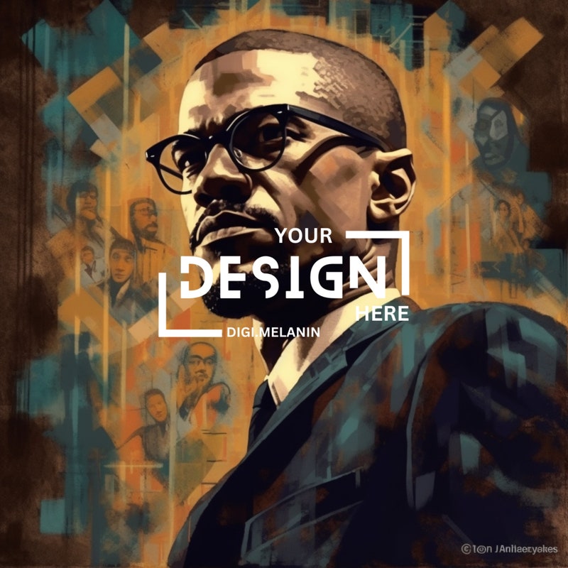 Malcolm X Wall Art - Etsy