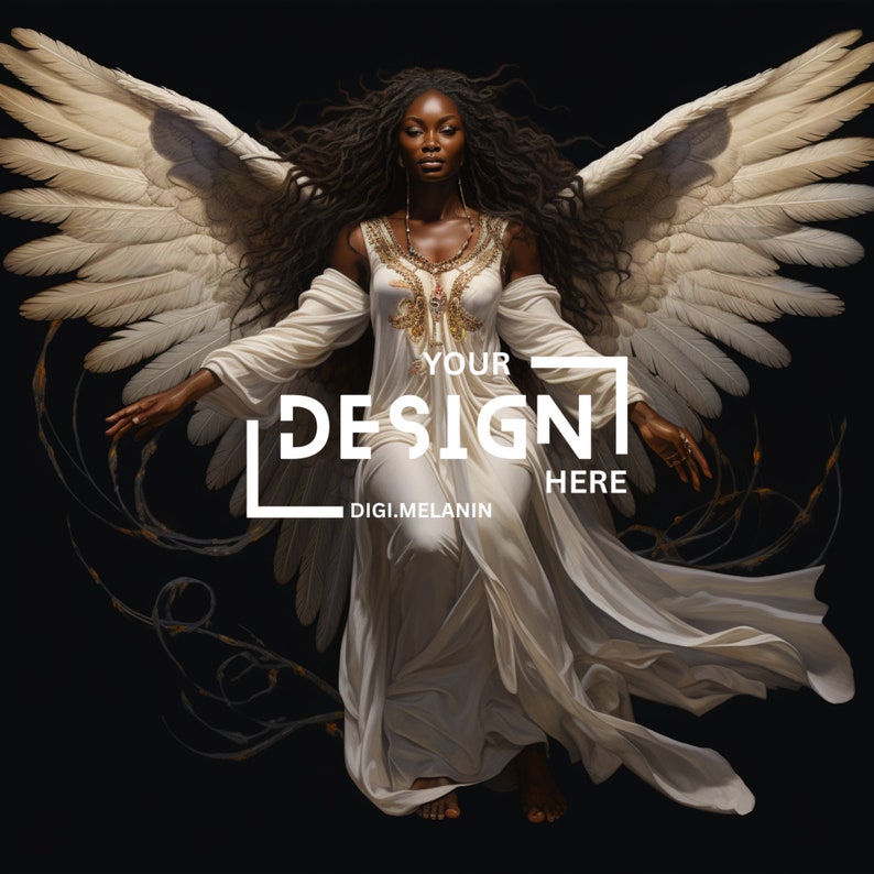 Angels With Wings Black Angel Church Christian PNG - Etsy