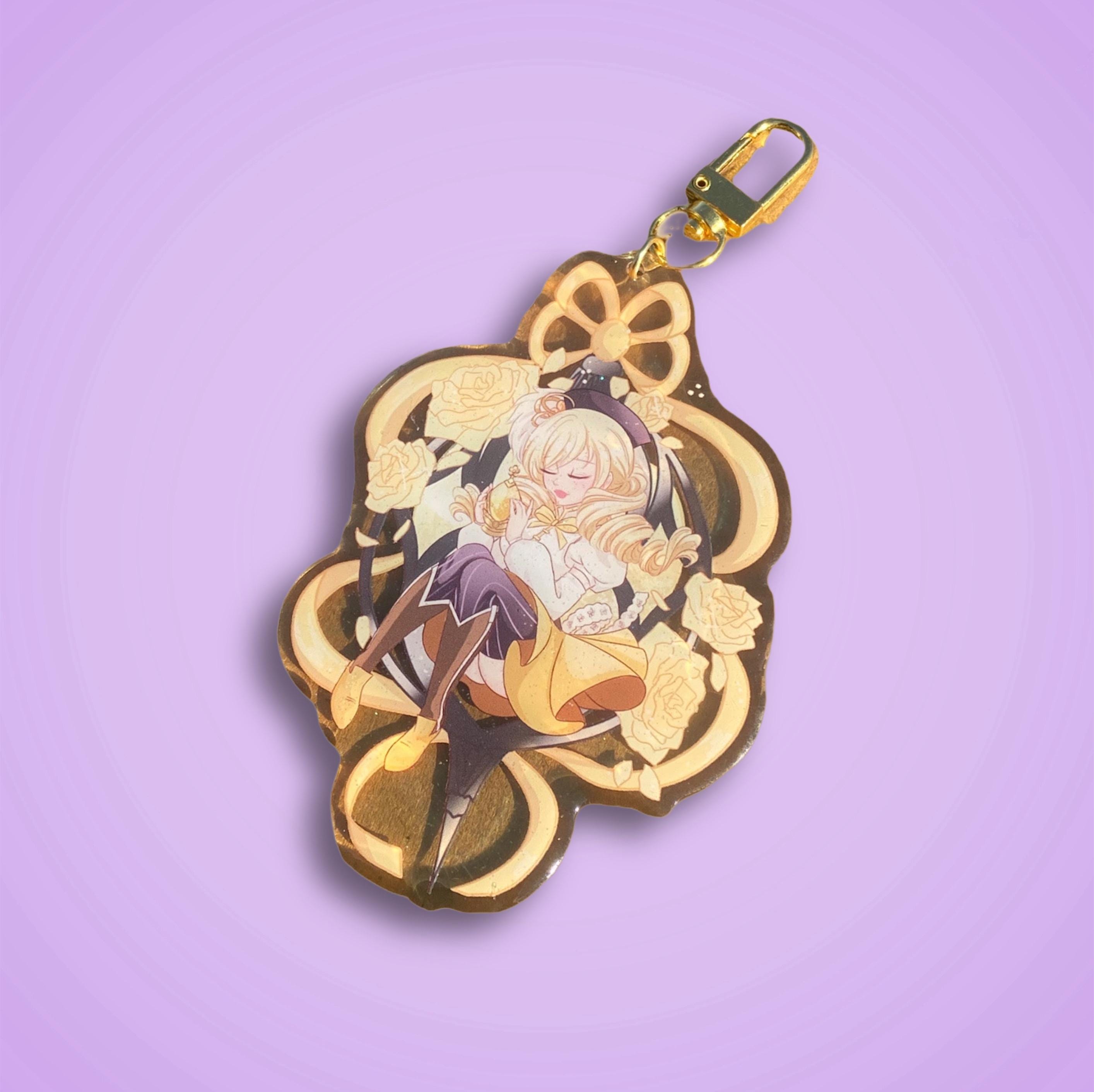 PMMM Mami Tomoe Magical Girl Acrylic Keychain Charm - Etsy