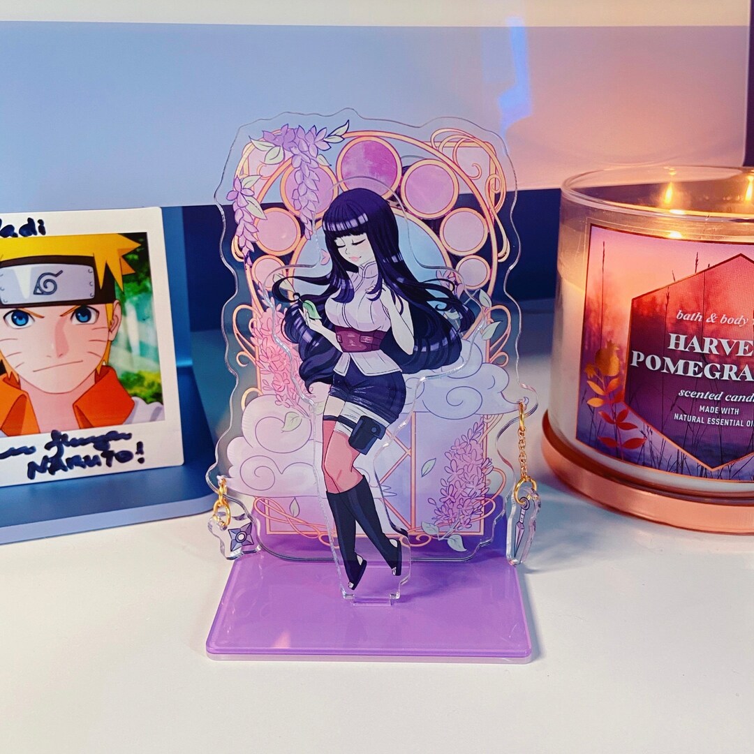 Hina Hyuga Kunai Shuriken Double Sided Acrylic Stand - Etsy