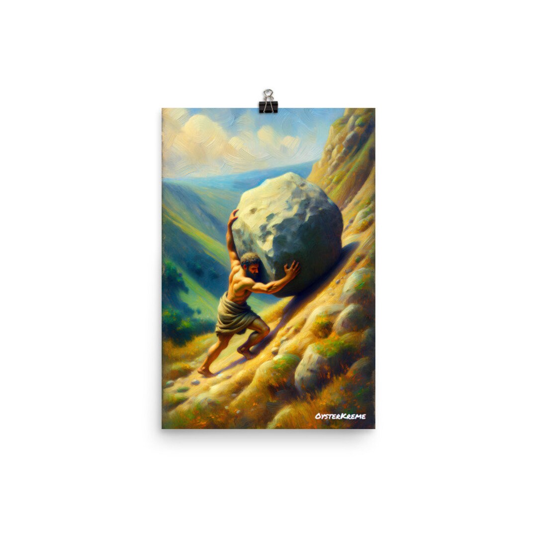 Sisyphus: Poster - Etsy