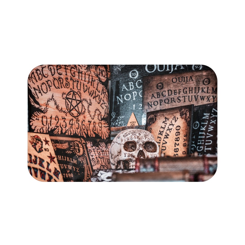 Ouija Board Occult Bathroom Kitchen Rug, Bathroom Mat, Kitchen Mat ...