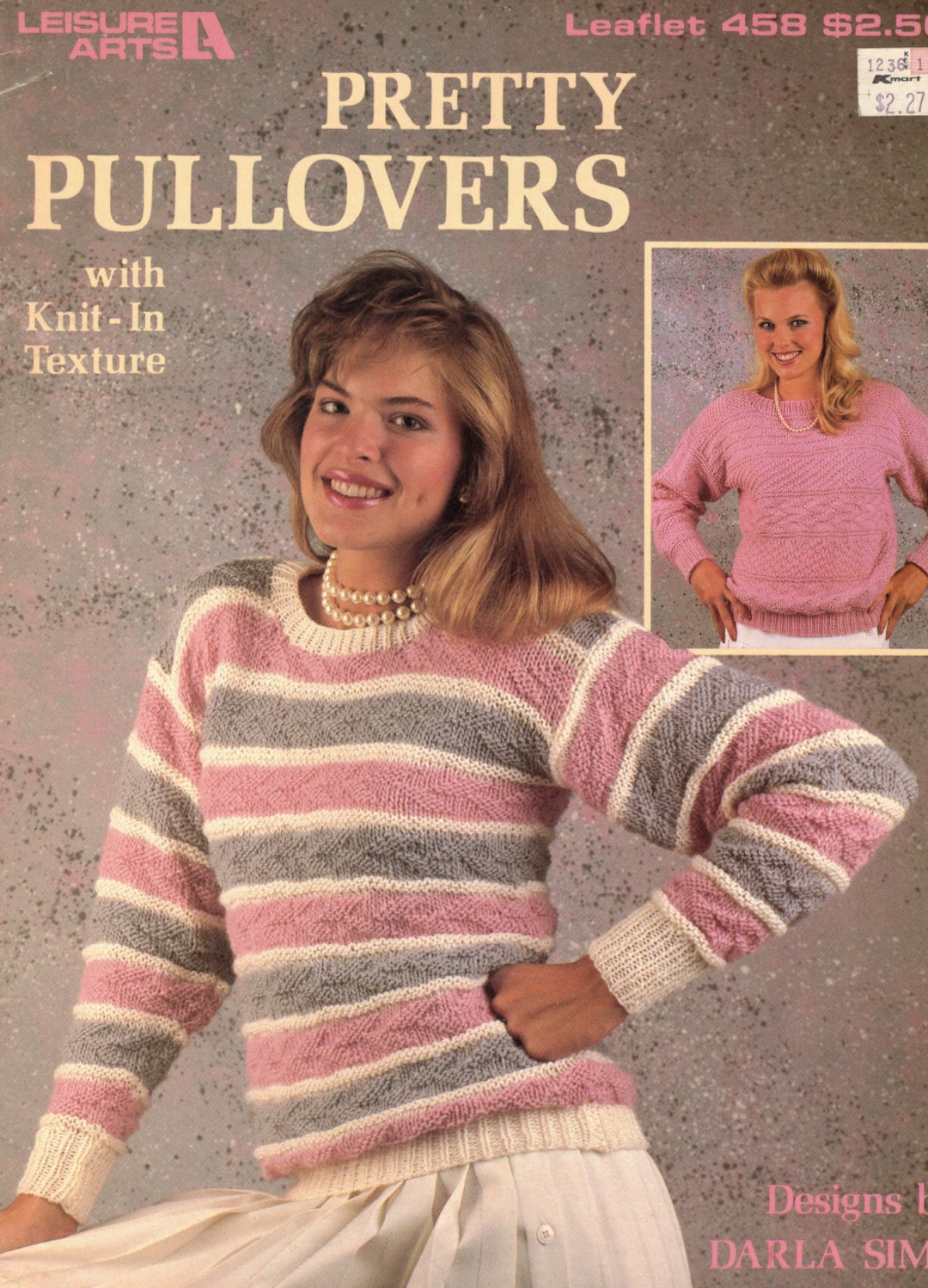 Vintage 1980s Sweaters Knitting Pattern Booklet PDF - Etsy