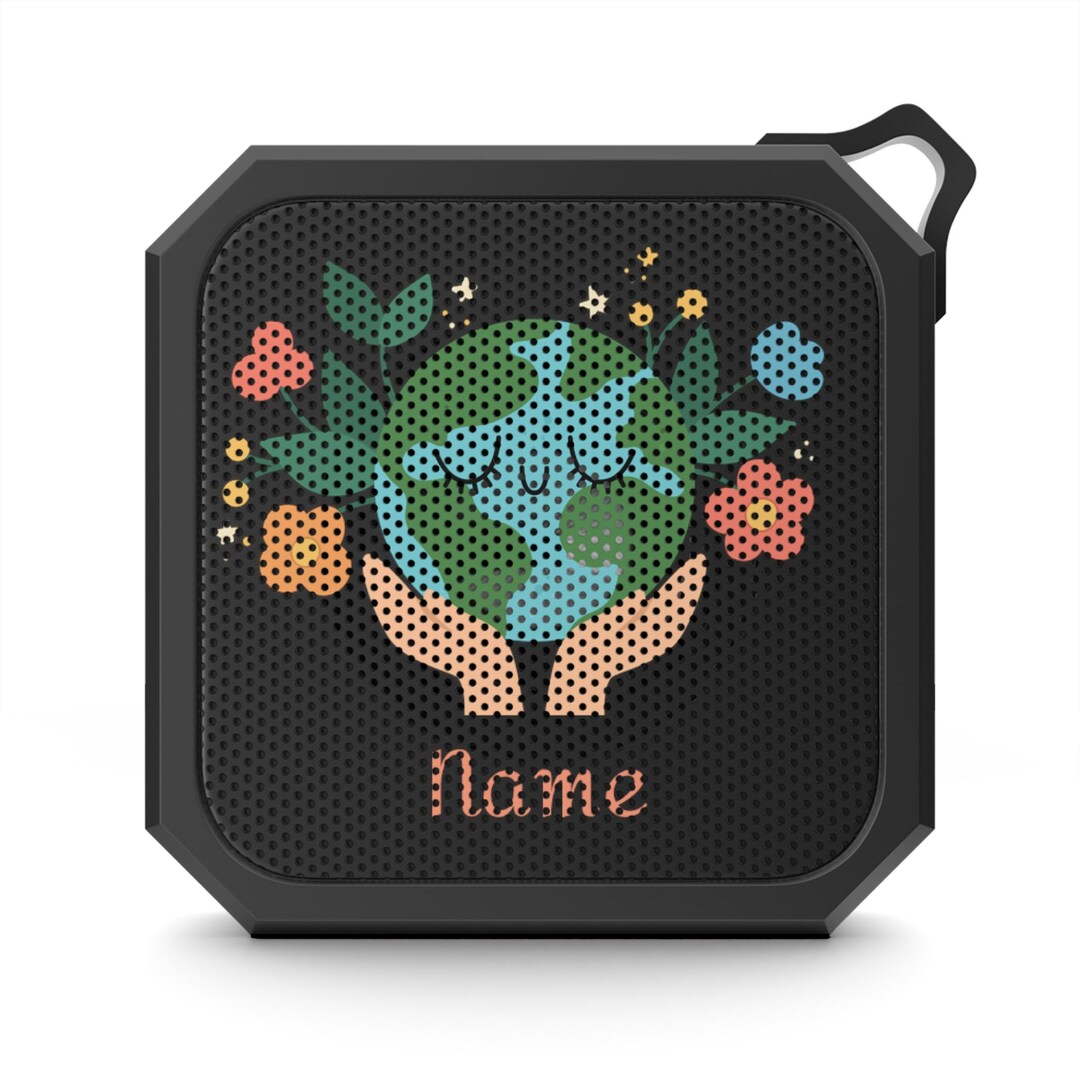 Personalized Earth Day Outdoor Bluetooth Speaker, Sustainable Tech Gift ...