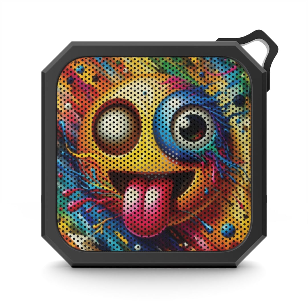 Bluetooth Speaker, Freaky Smiley Face Outdoor Speaker, Music Lover Gift ...