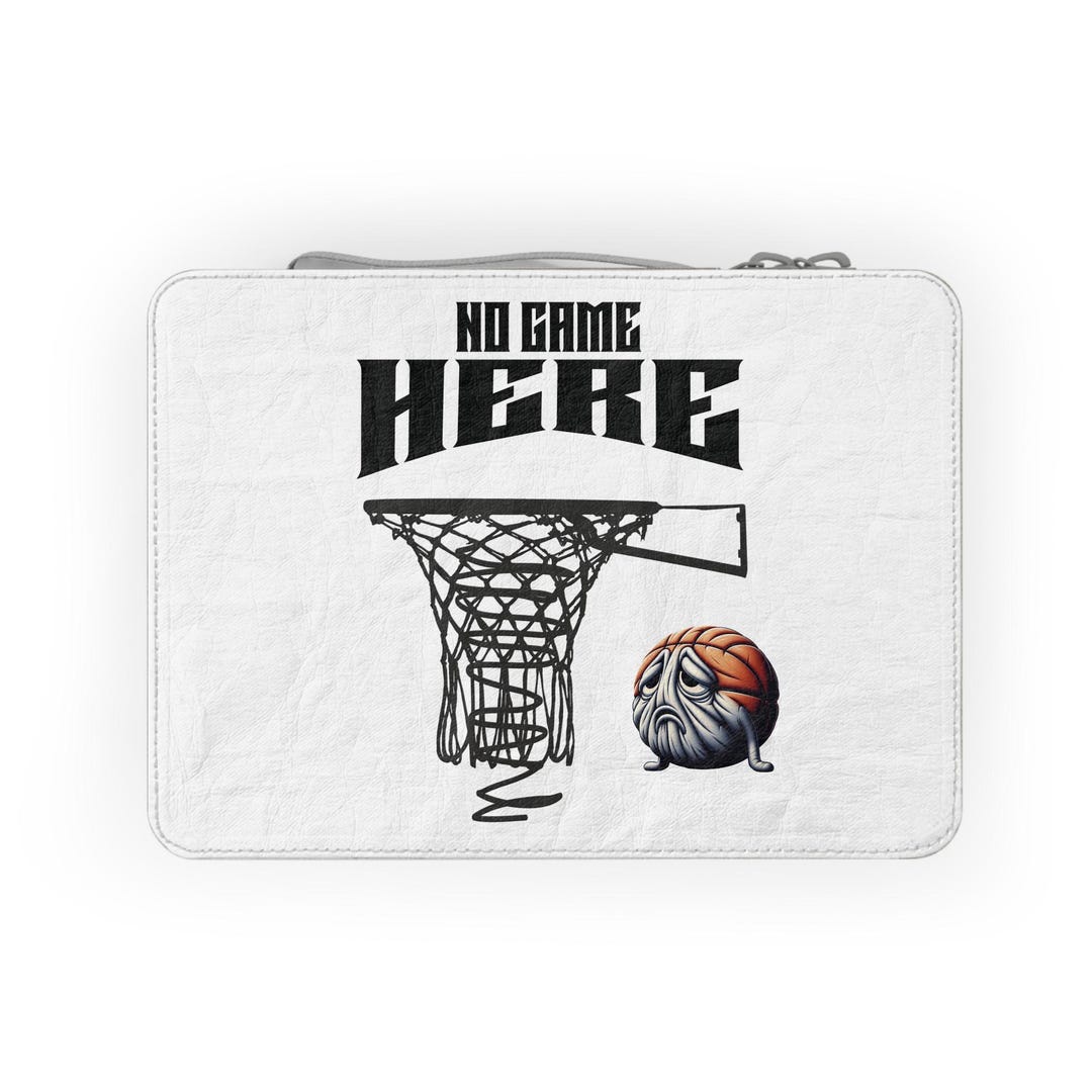 Custom No Game Here Deflated Basketball Eco-friendly Lunch Bag, Brown ...