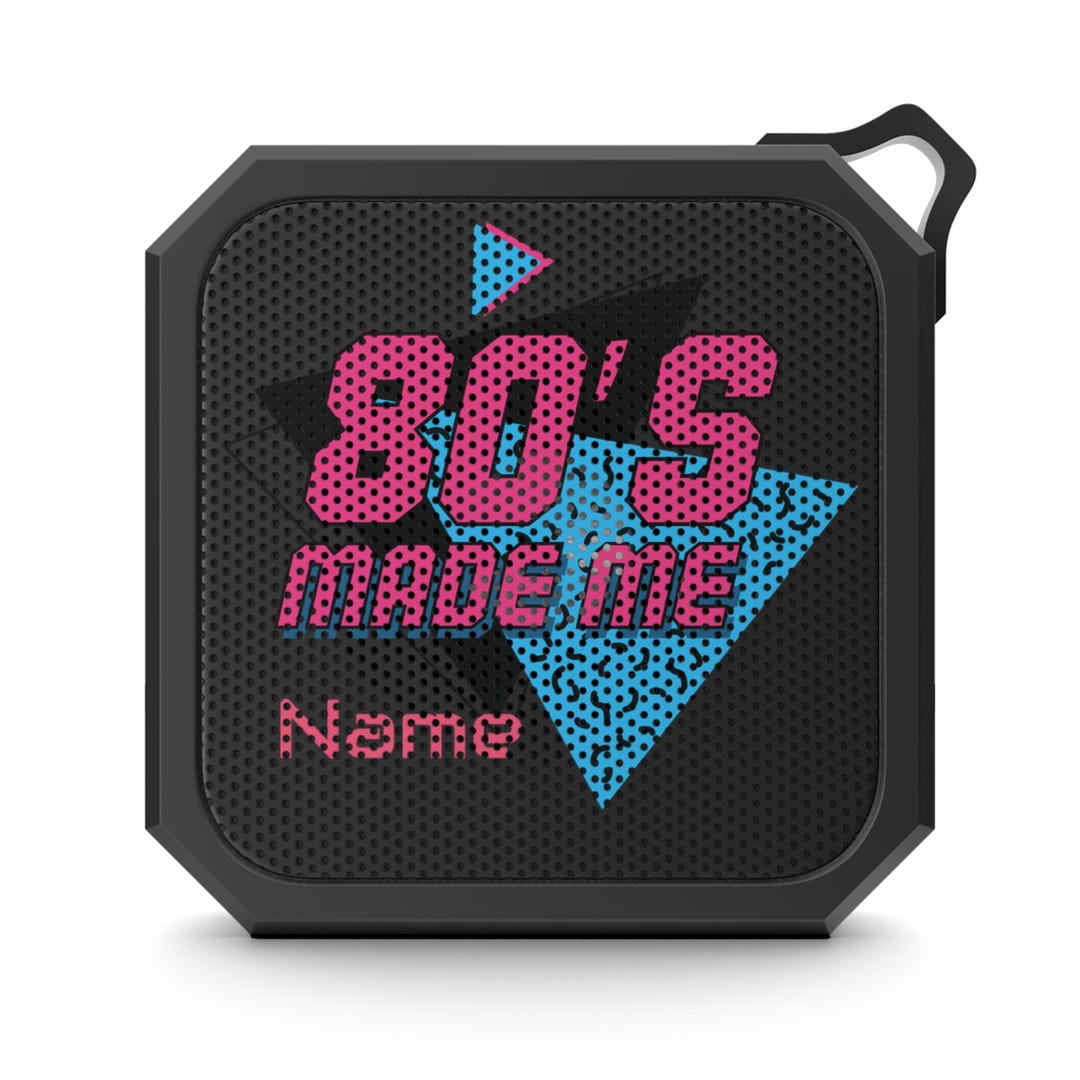80's Made Me Bluetooth Speaker, Retro Outdoor Music Player, Blackwater ...