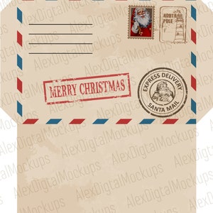 Envelope for Letter Santa Claus - Etsy