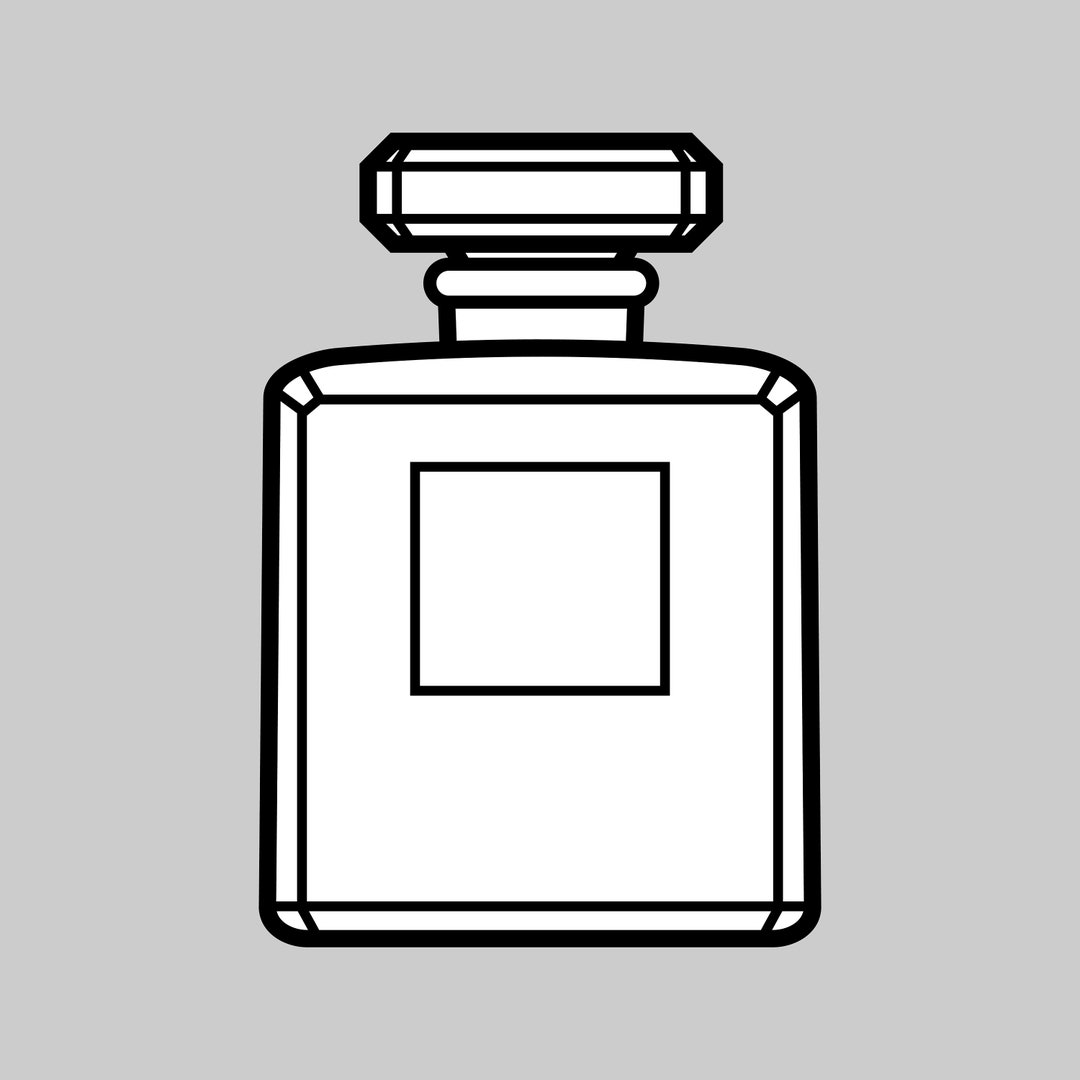 Perfume Bottle Digital Vector Icon in SVG Format - Etsy