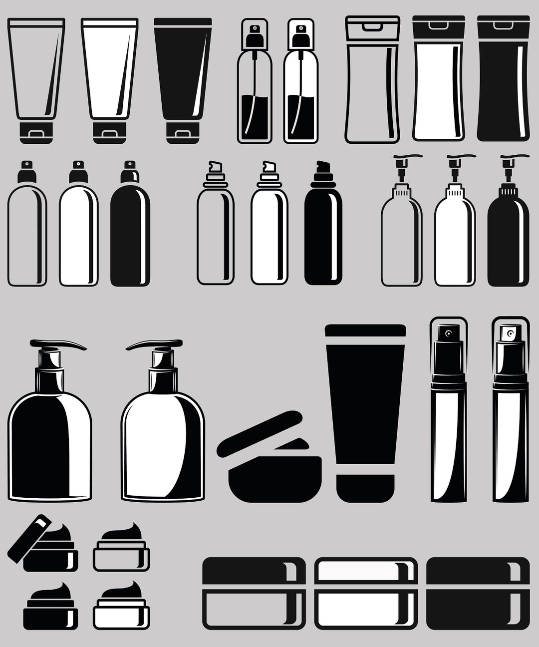 Cosmetic Tube Digital Vector Icon in SVG Format - Etsy