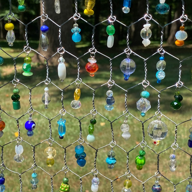 Beaded Chicken Wire - Etsy