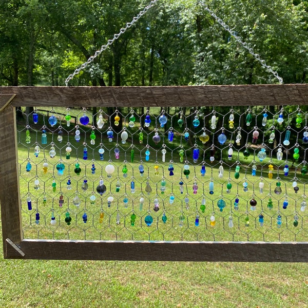 Chicken Wire Suncatcher - Etsy