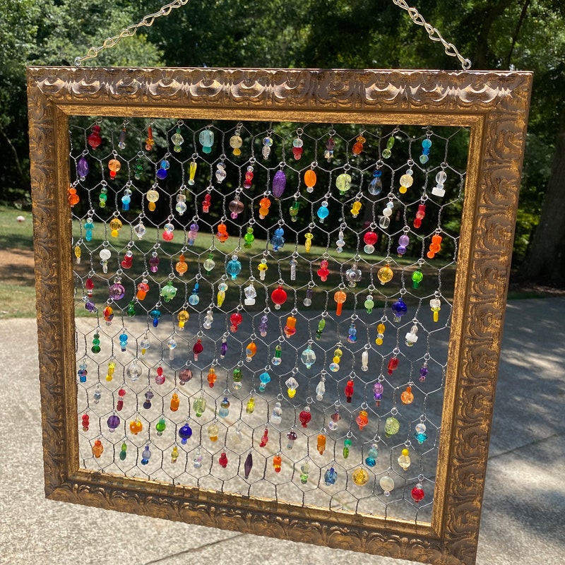 Chicken Wire Sun Catcher - Etsy