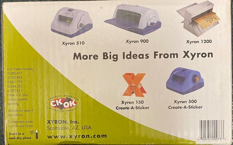 XYRON Create A Sticker Machine Model 500 Acid Free - Etsy