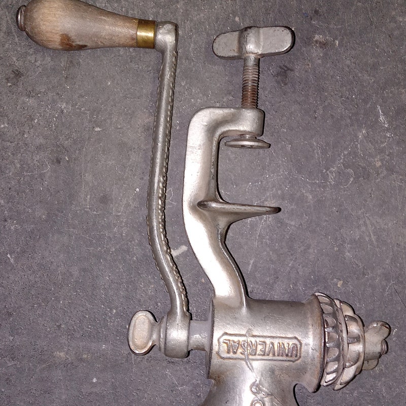 Antique Meat Grinder - Etsy