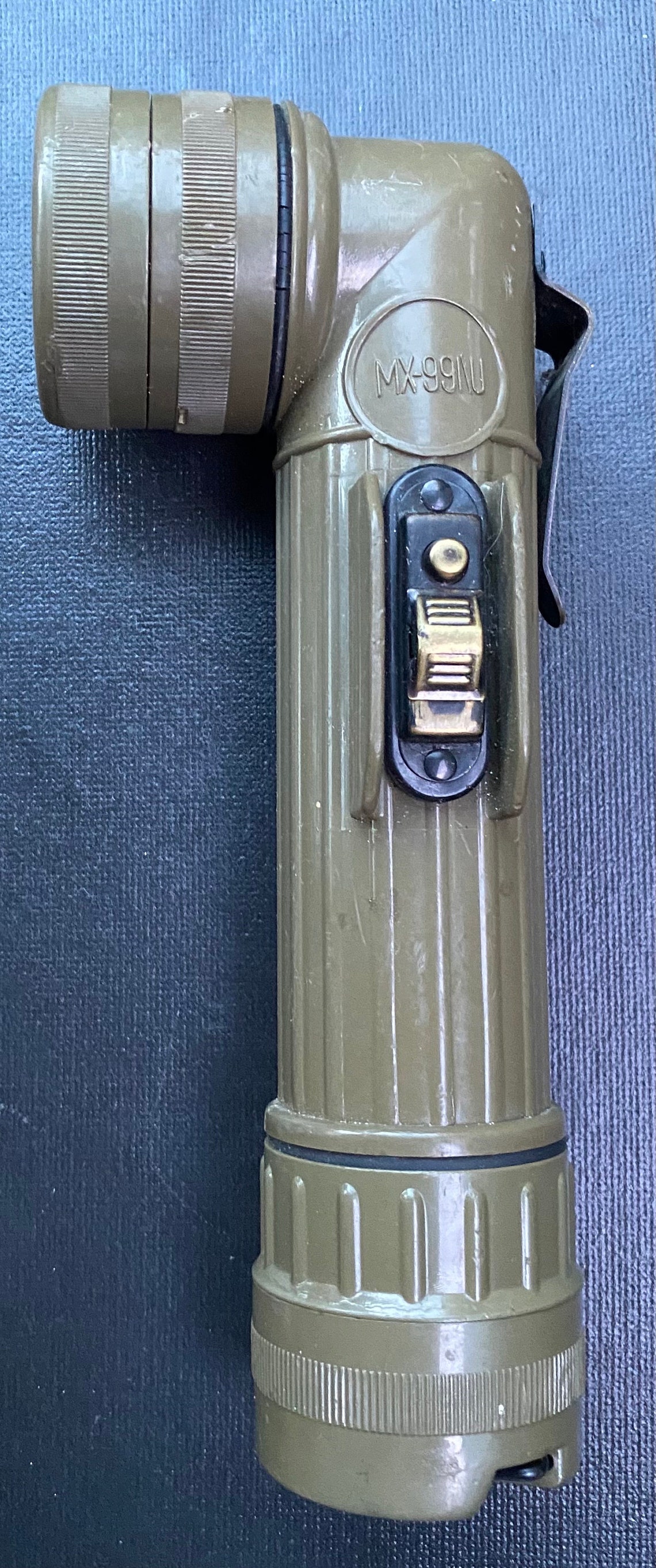 Vintage US Military Fulton MX-991/U Flashlight W/ Lens - Etsy