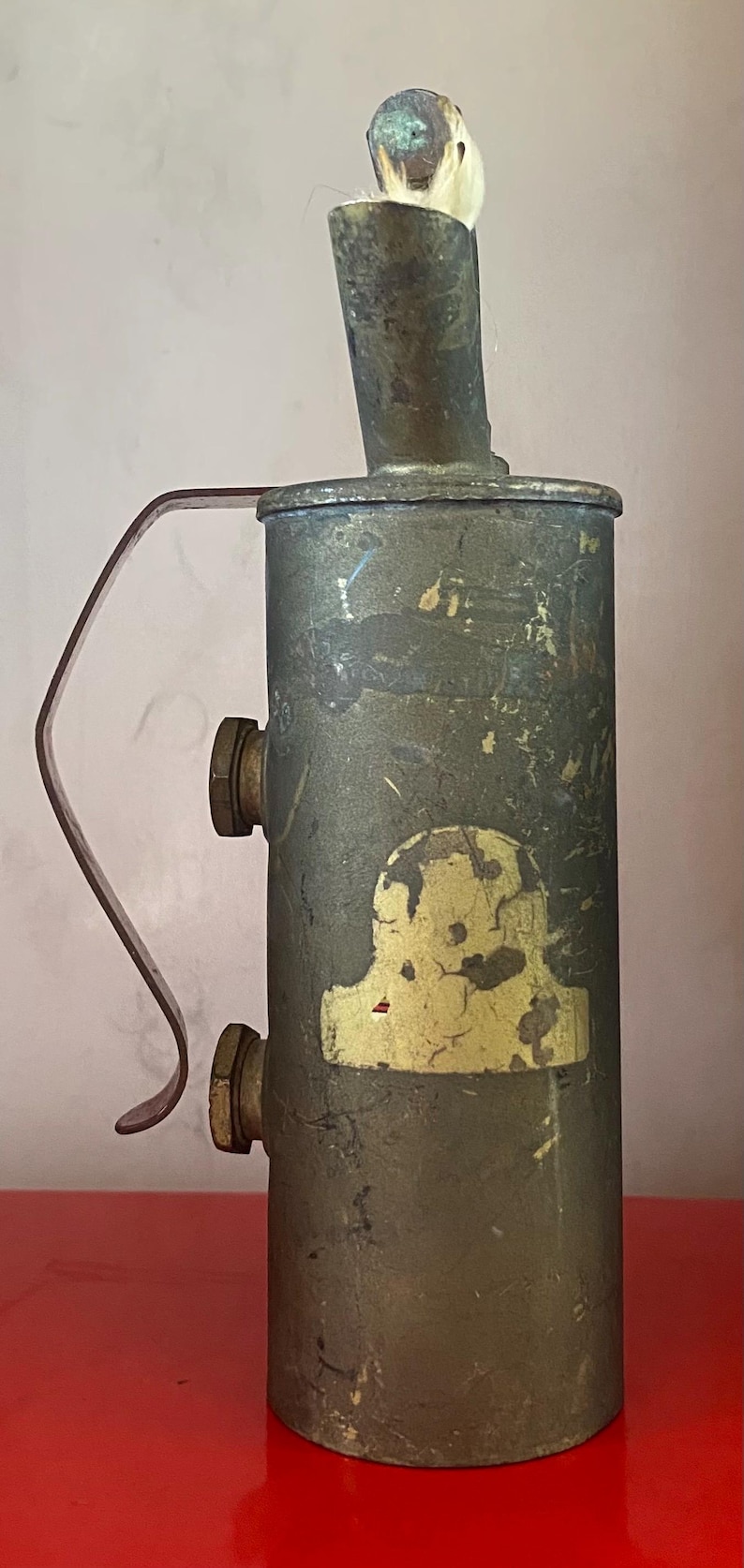 1930's Vintage Art Deco Lenk Brass Blowtorch Alcohol Hand Held Fire ...