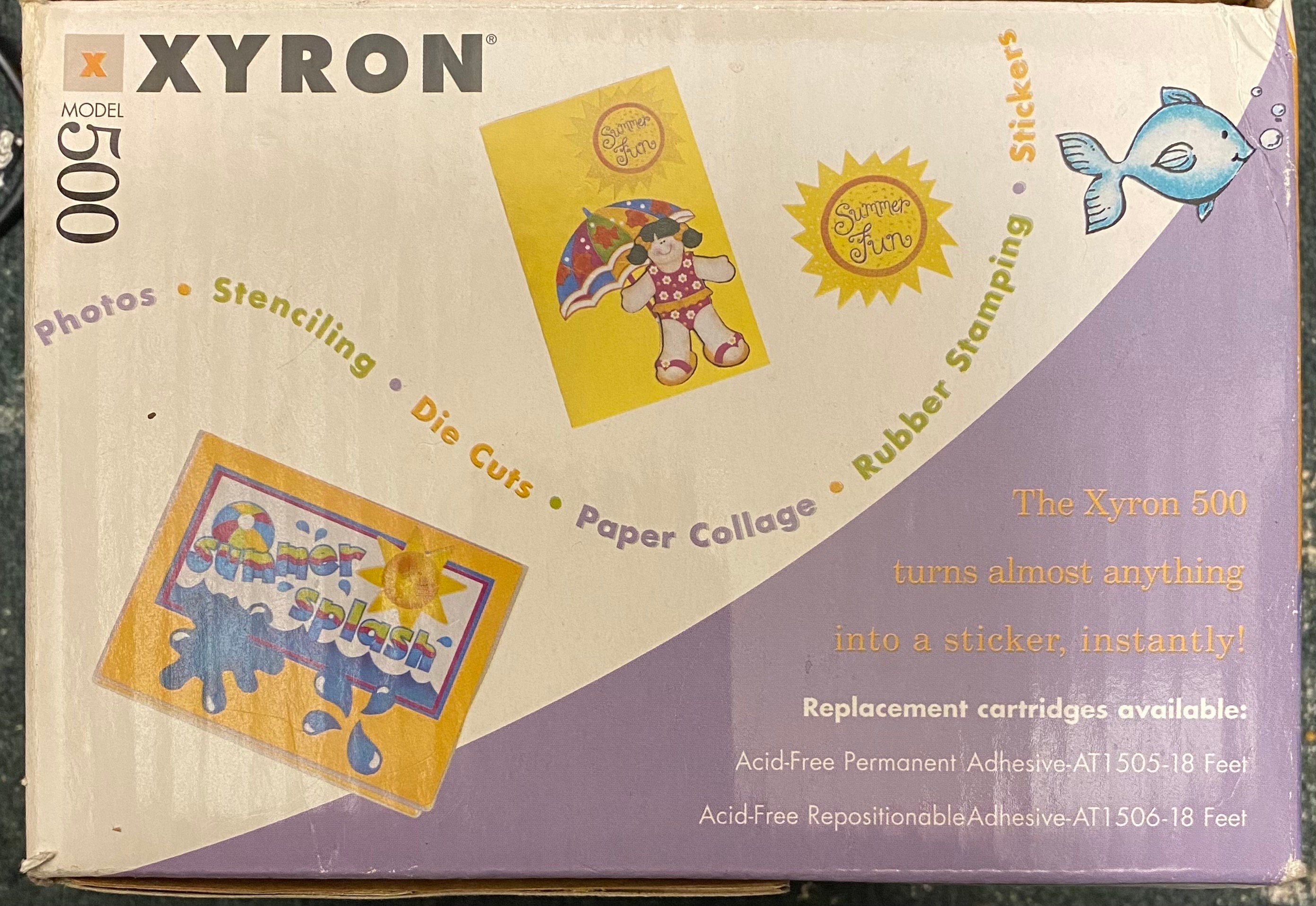XYRON Create A Sticker Machine Model 500 Acid Free - Etsy