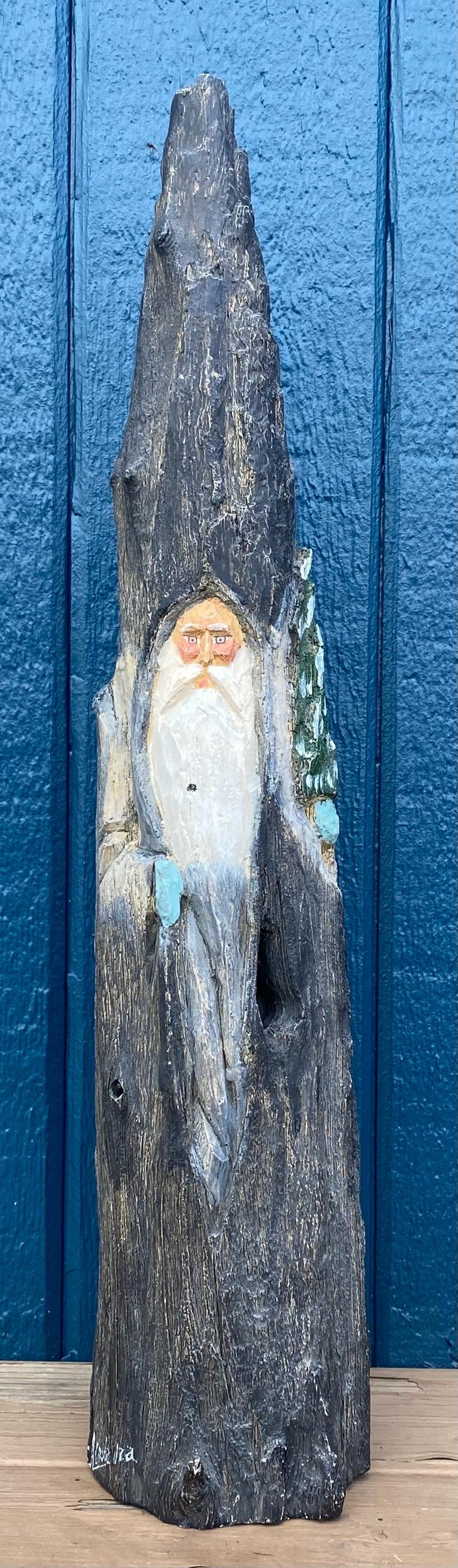 Silvestri Primitive Rustic Mountain Man Woodland Wizard Tree Face ...