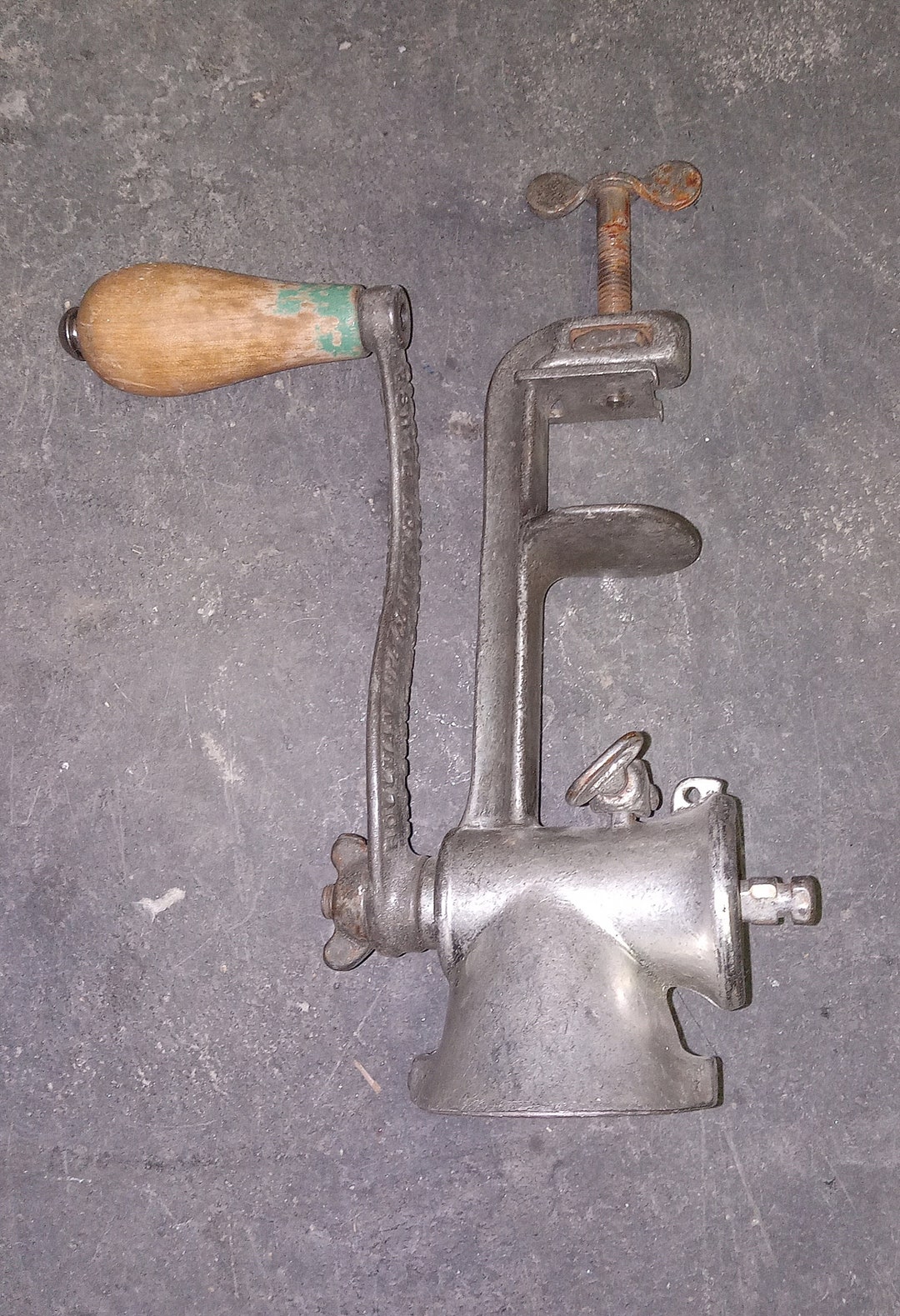 Vintage Rollman Food Chopper No. 58 Iron Meat Grinder - Etsy
