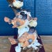 Montefiori Collection Italy Sparrows Birds on Snowy Branch Art Figurine ...