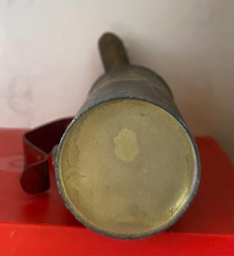 1930's Vintage Art Deco Lenk Brass Blowtorch Alcohol Hand Held Fire ...