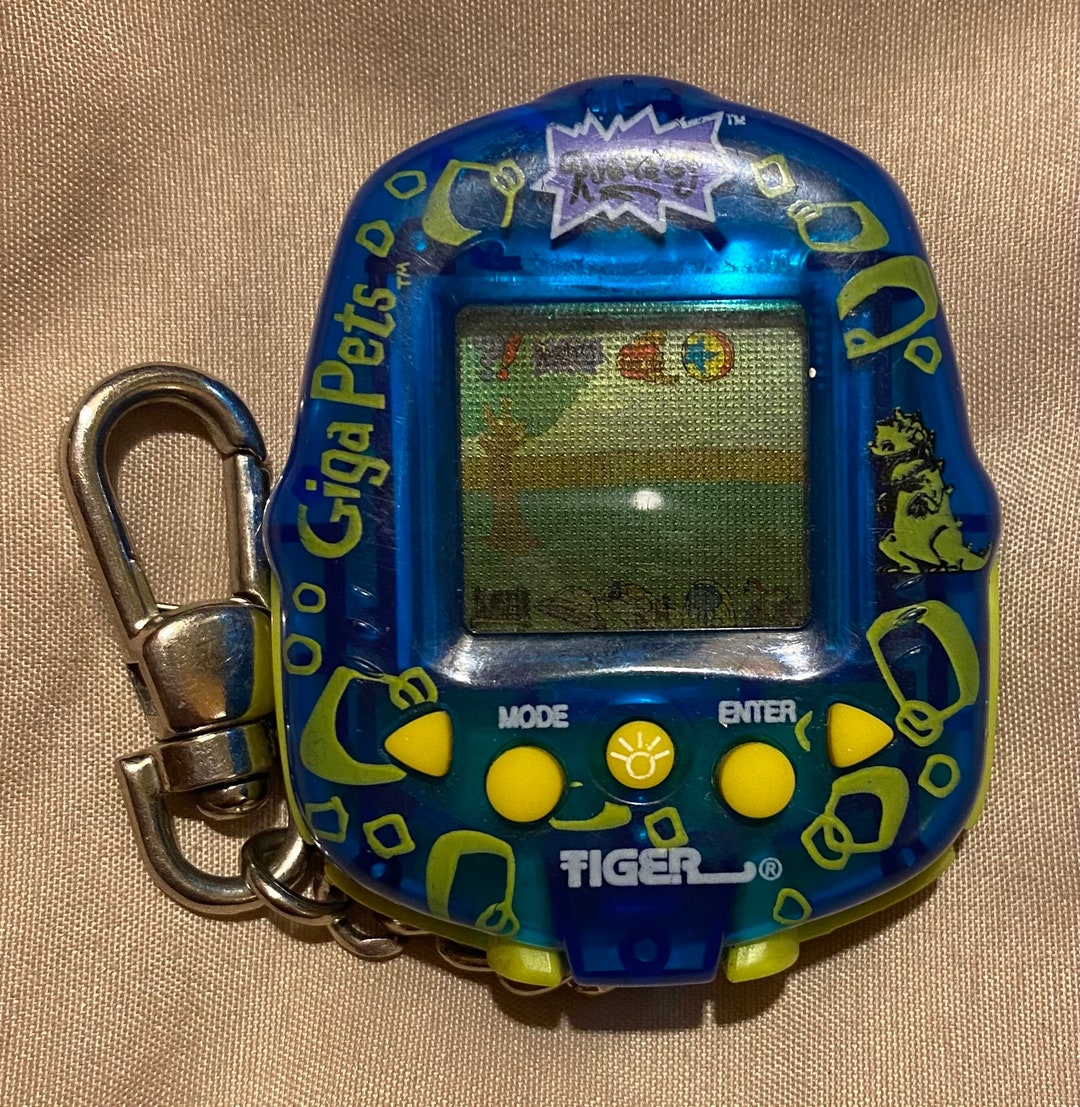 Giga Pets Rugrats 1998 Tiger Electronics Electronic Handheld W/ Sound ...