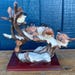 Montefiori Collection Italy Sparrows Birds on Snowy Branch Art Figurine ...