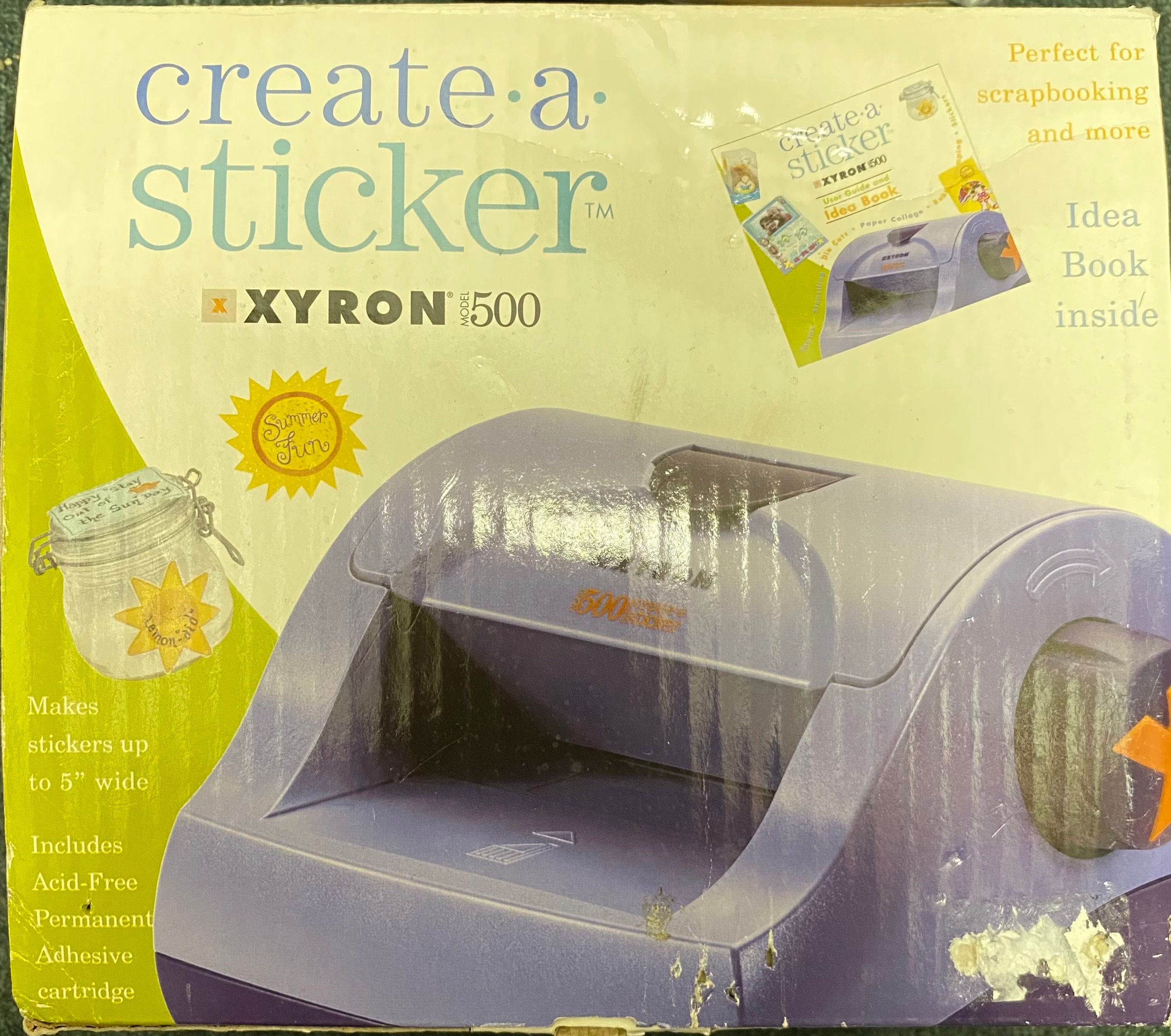 XYRON Create A Sticker Machine Model 500 Acid Free - Etsy