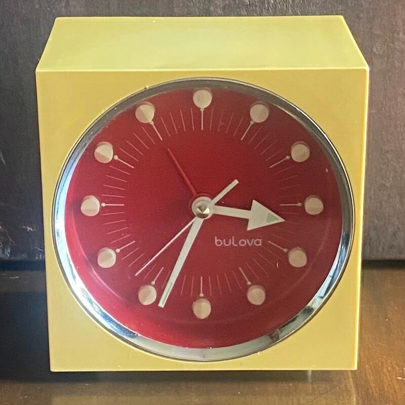 Mcm Desk Clock - Etsy