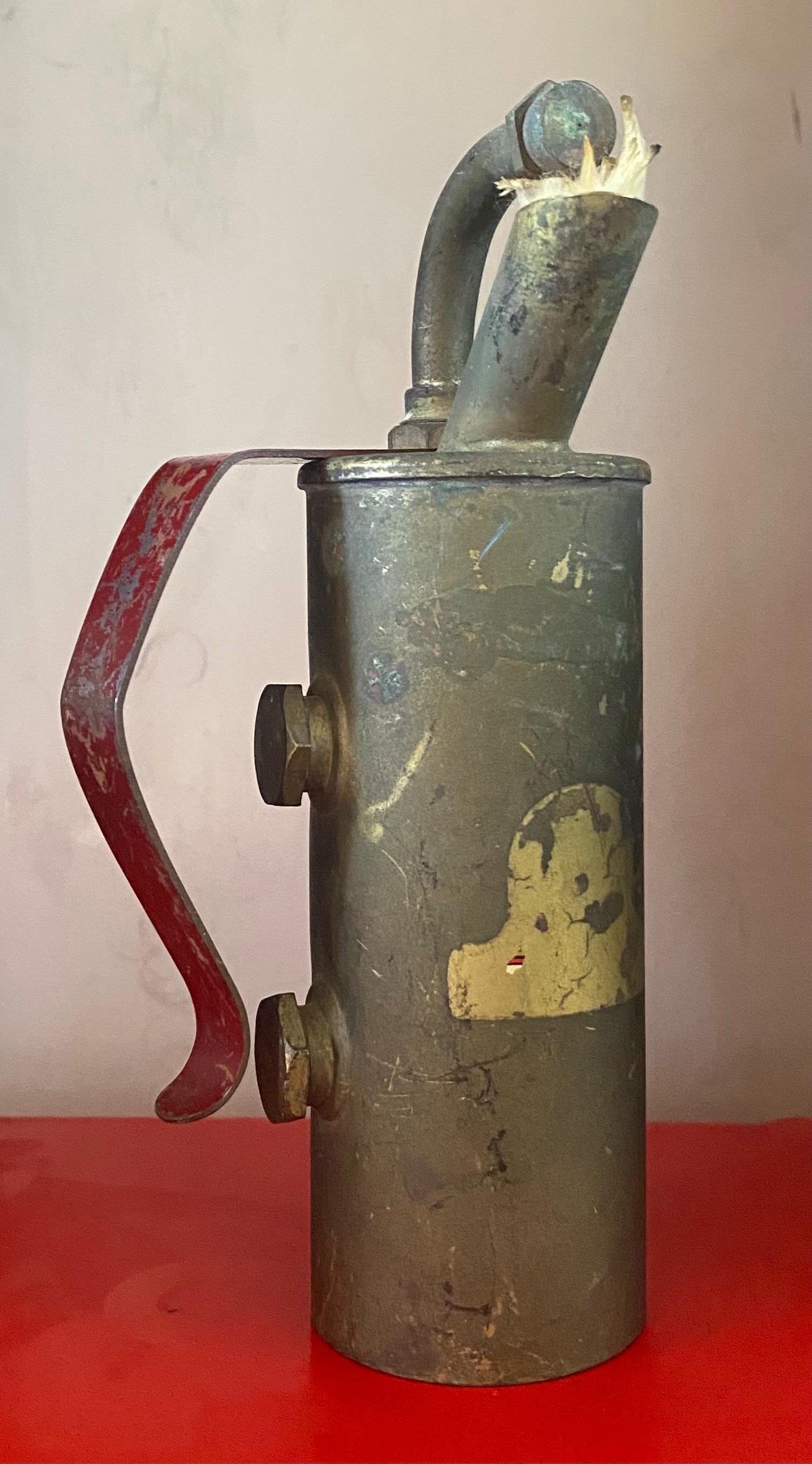 1930's Vintage Art Deco Lenk Brass Blowtorch Alcohol Hand Held Fire ...