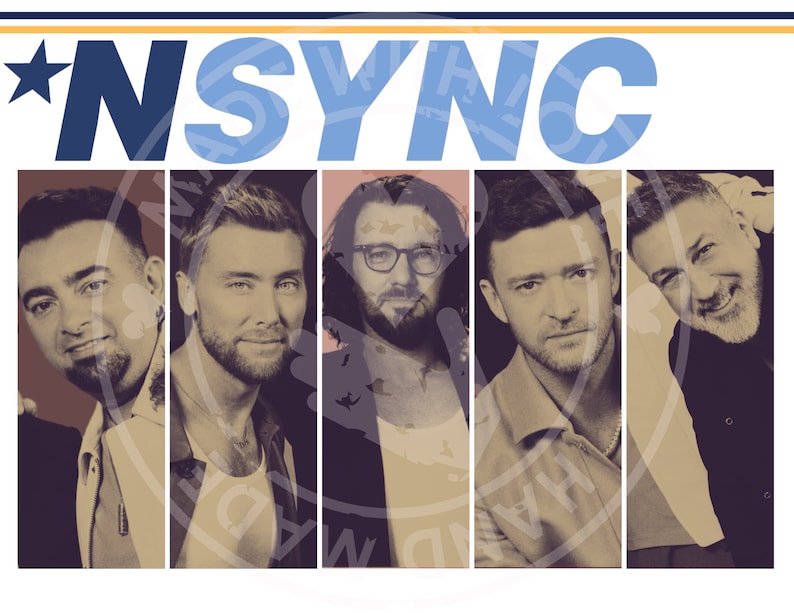 NSYNC PNG - Etsy