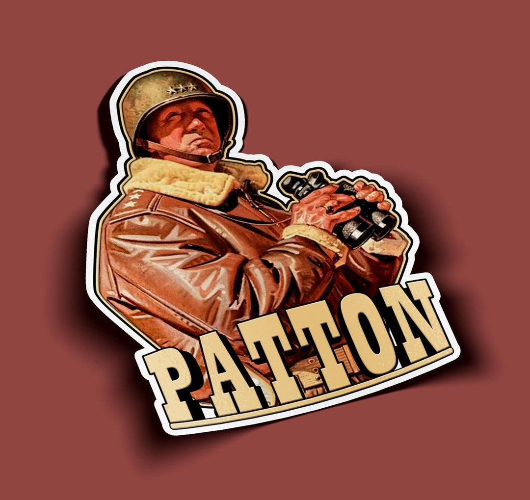 George Patton Stickers BOGO 2 for the Price of 1 - Etsy