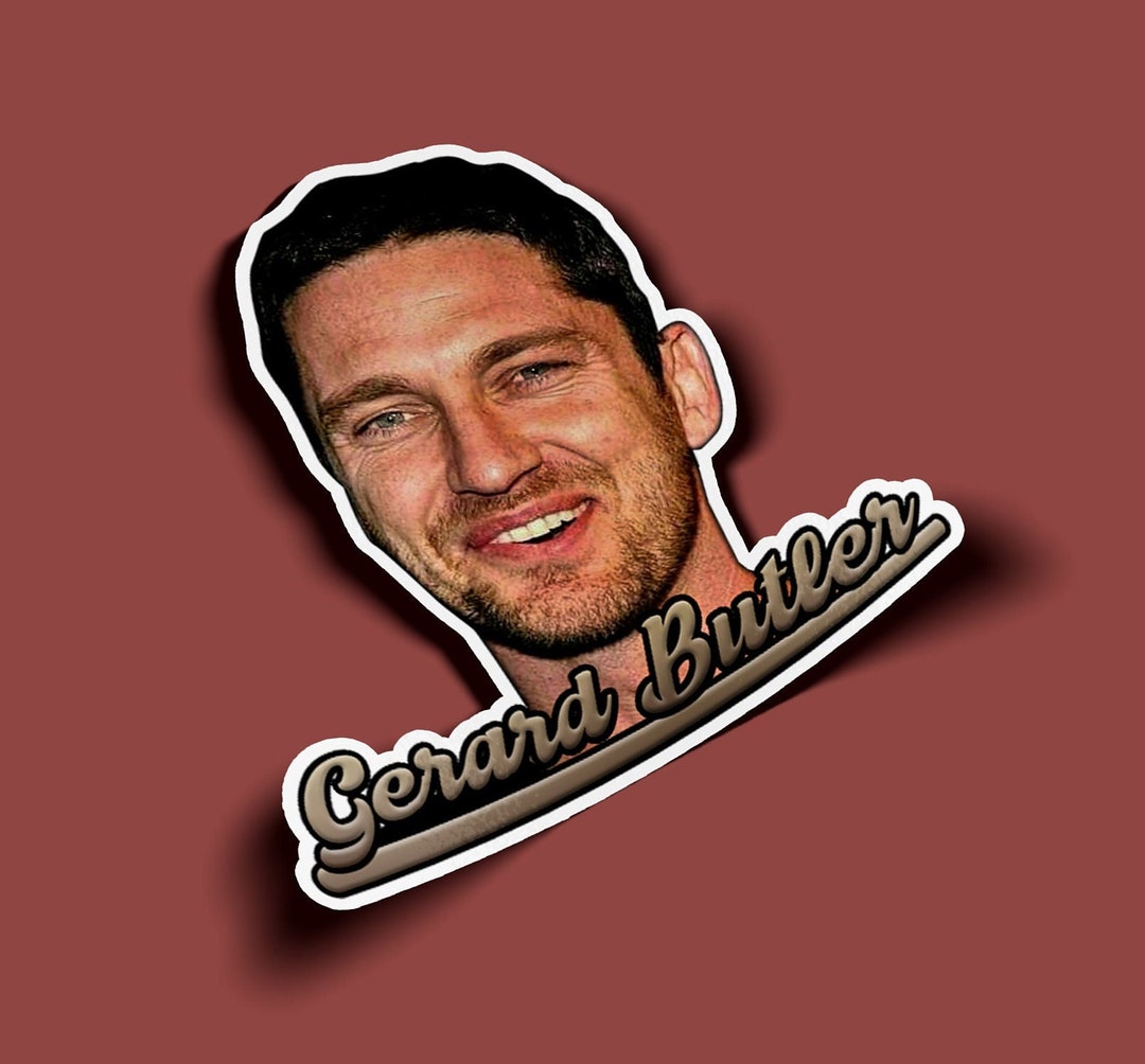 Gerard Butler Stickers BOGO 2 for the Price of 1 - Etsy