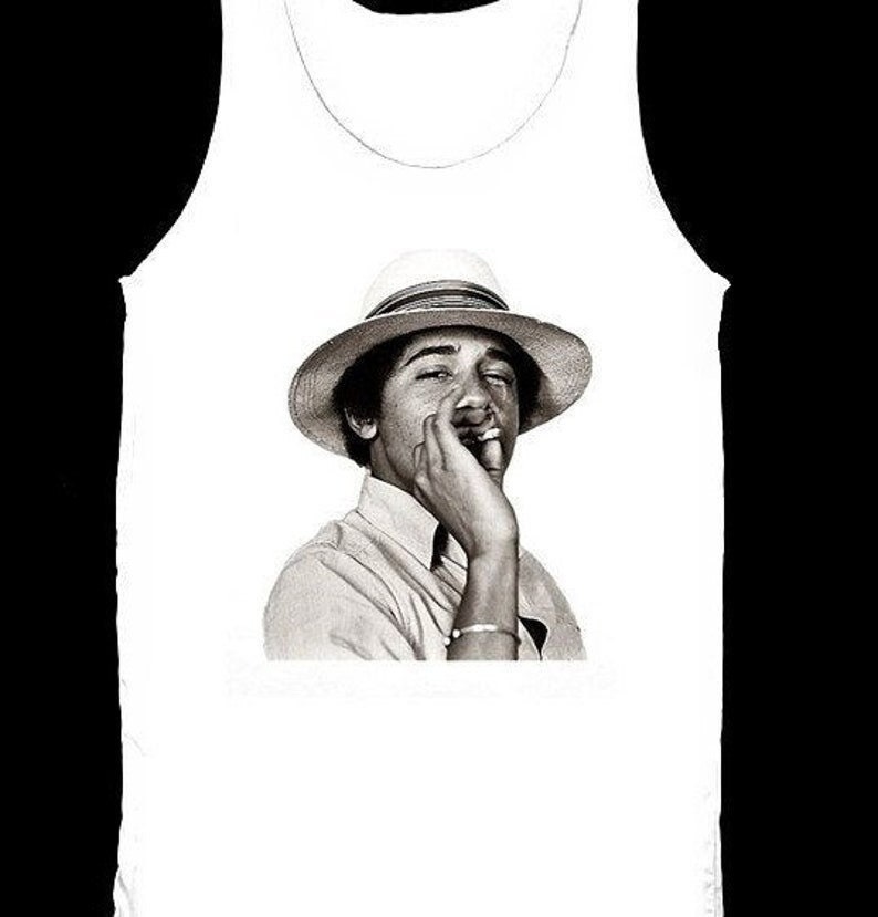 Obama Smoking Weed Poster