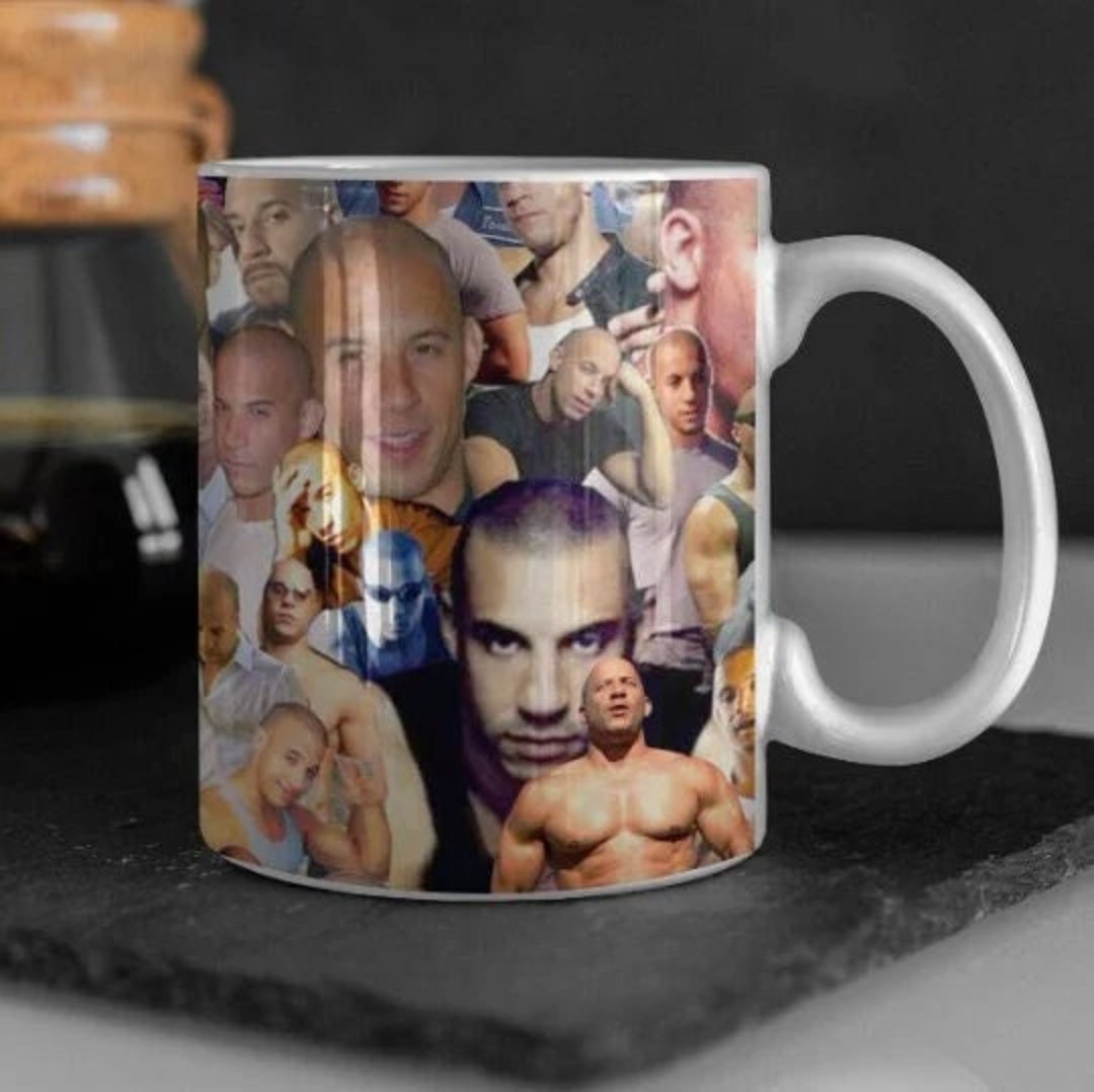 Vin Diesel Mug 11oz or 20oz Vin Diesel Coffee Cup Fast and Furious - Etsy