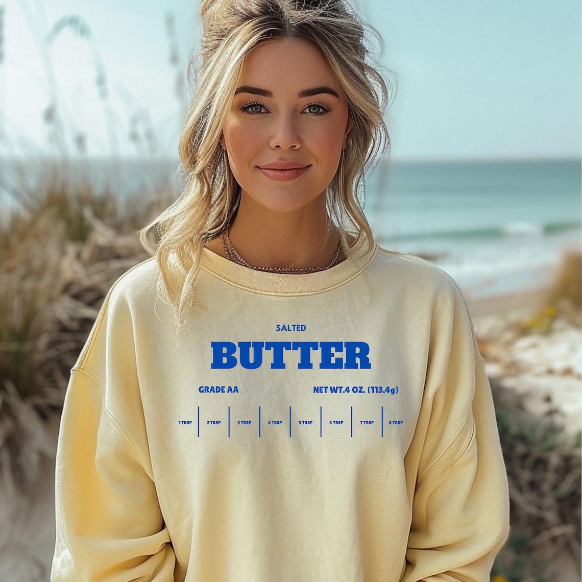 Salted Butter Sweatshirt, Butter Lover T-shirt, Funny Baking Shirt ...