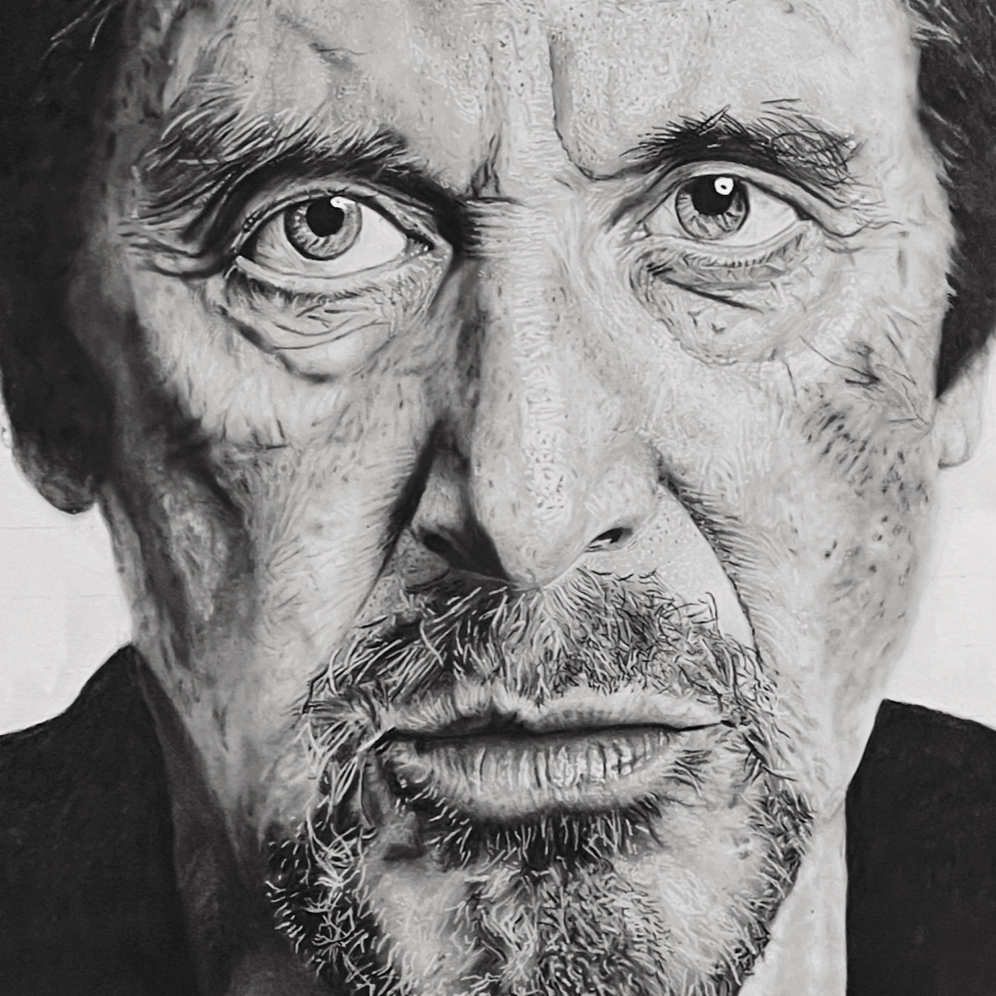 Original Hyper Realism Pencil Drawing Portrait of Al Pacino - Etsy