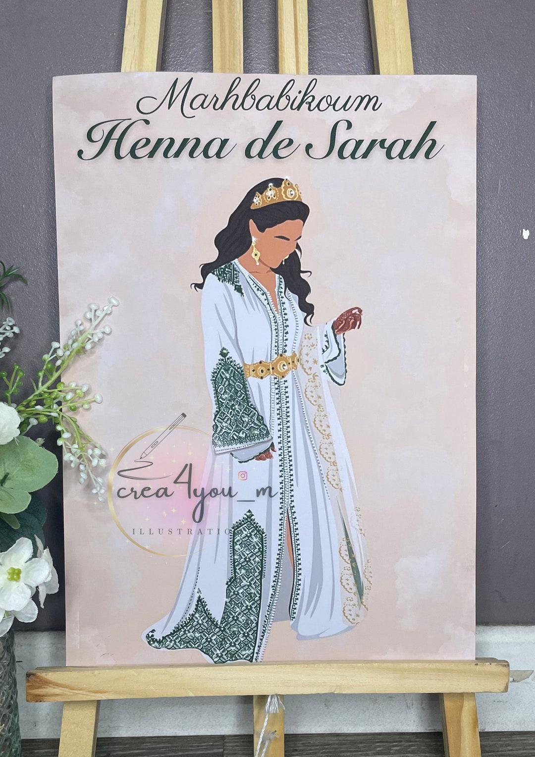 Poster for Henna Day Welcome Poster Henna Day - Etsy