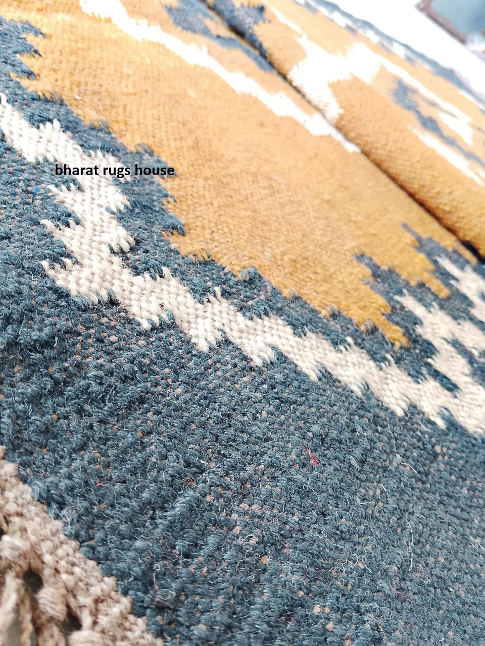 Natural Wool Jute Area Rug,hadmade Wool Jute Rug,chunky Wool Jute Rugs ...