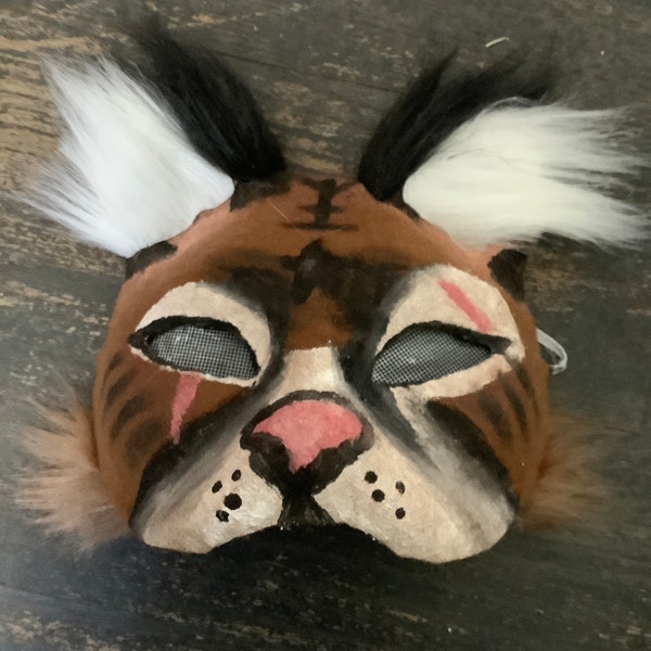 Felted and Furred Therian Mask - Etsy