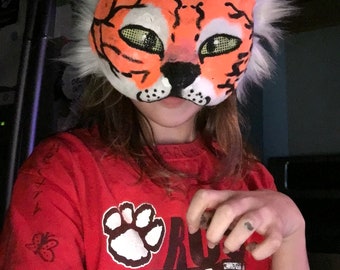 Siberian Tiger Therian Mask - Etsy
