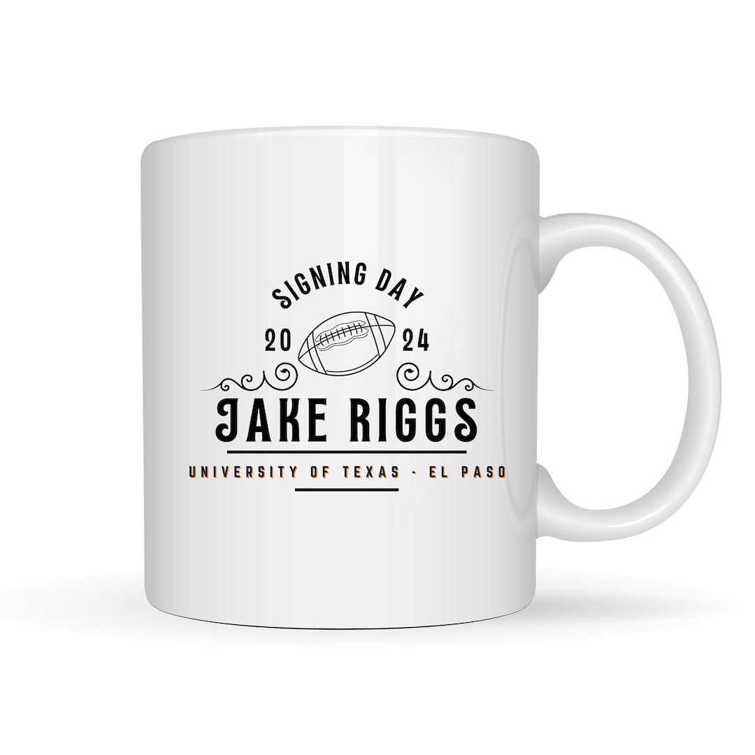 Personalized National Signing Day Coffee Mug Gift Ideas for College ...