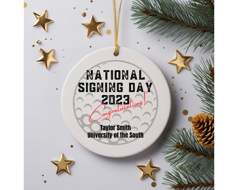Personalized Signing Ceremony Table Decor Volleyball National Signing ...