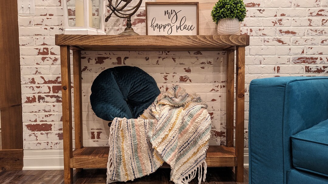 Custom Hand Made Sofa Entry Table - Etsy