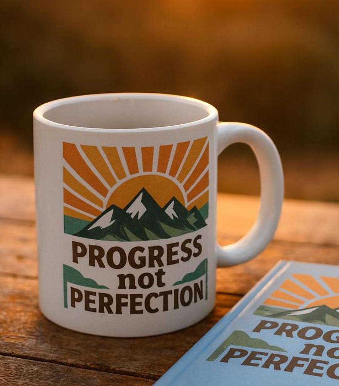 Progress Not Perfection Mug: Recovery Gift for Sobriety Birthday - Etsy