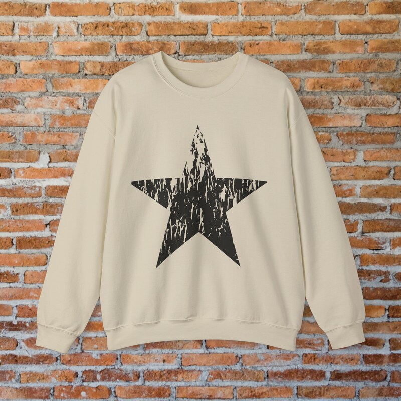 Star Sweatshirt - Etsy
