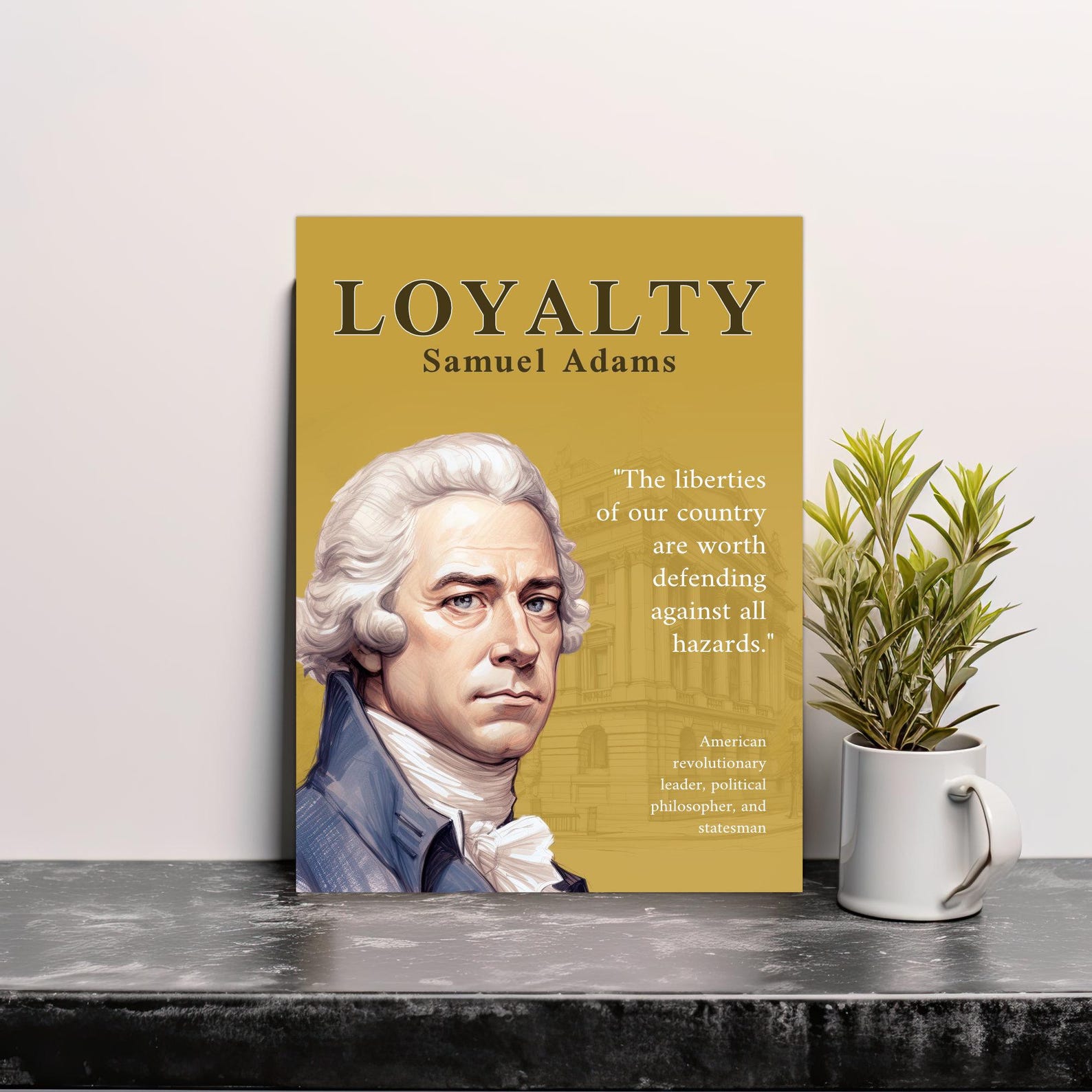 Samuel Adams Poster: American Revolution Classroom Decor (digital Print ...
