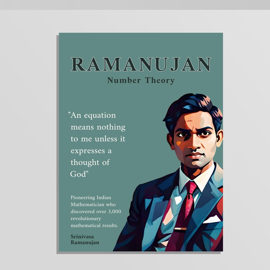 Famous Asian Mathematicians Printable Poster Pack 6x Teacher Math ...