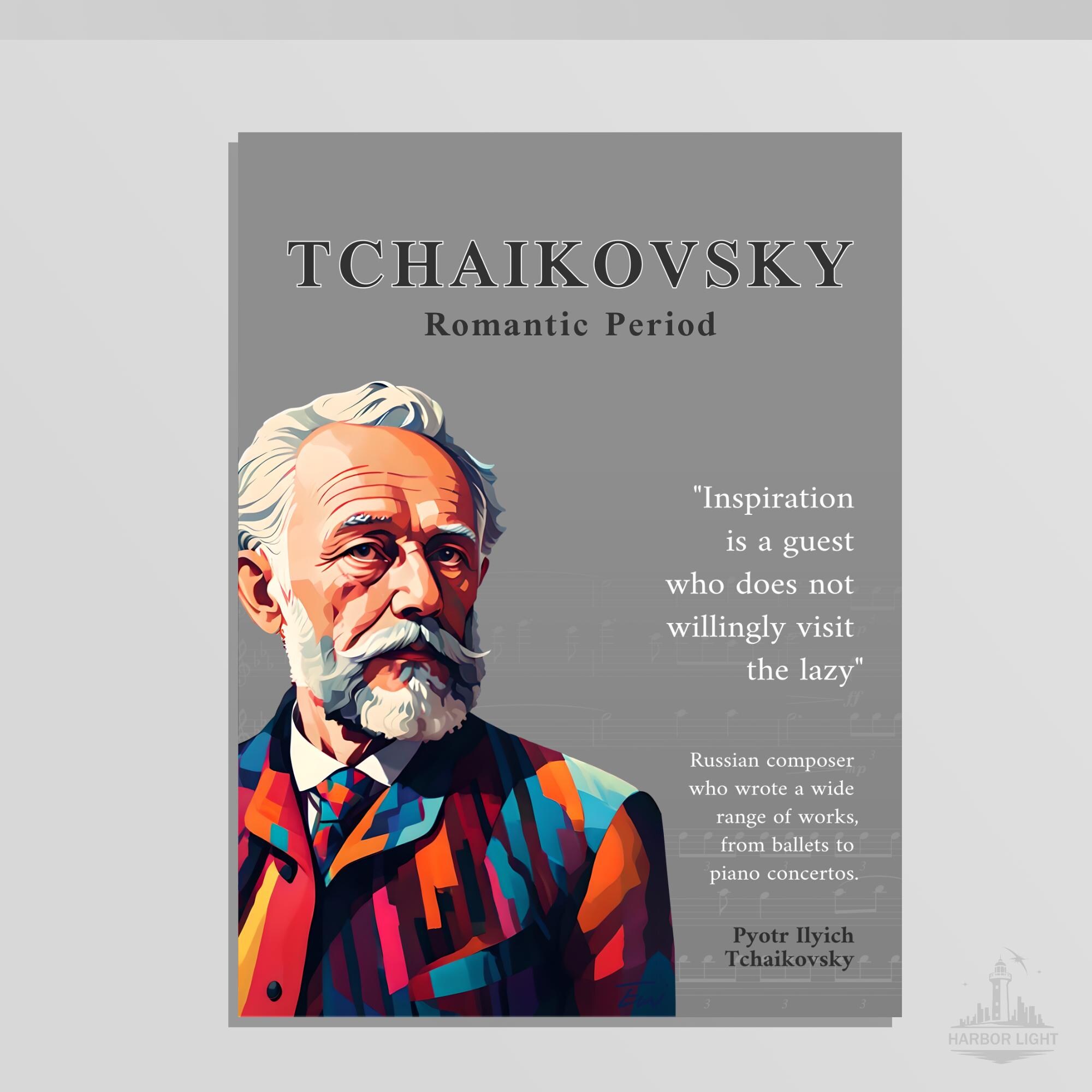 Famous Composers Printable Poster Pack (6x) | Teacher - Music Classroom ...